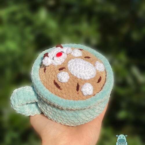 Cute Moo in a Mug Plushie PDF Pattern - Etsy