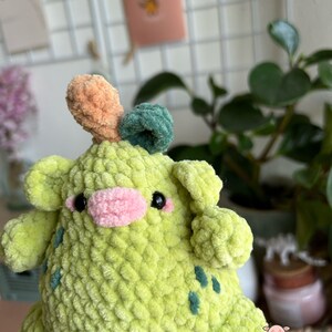 Cute Pear Cow | Super Soft Crochet Cow Plush - Etsy