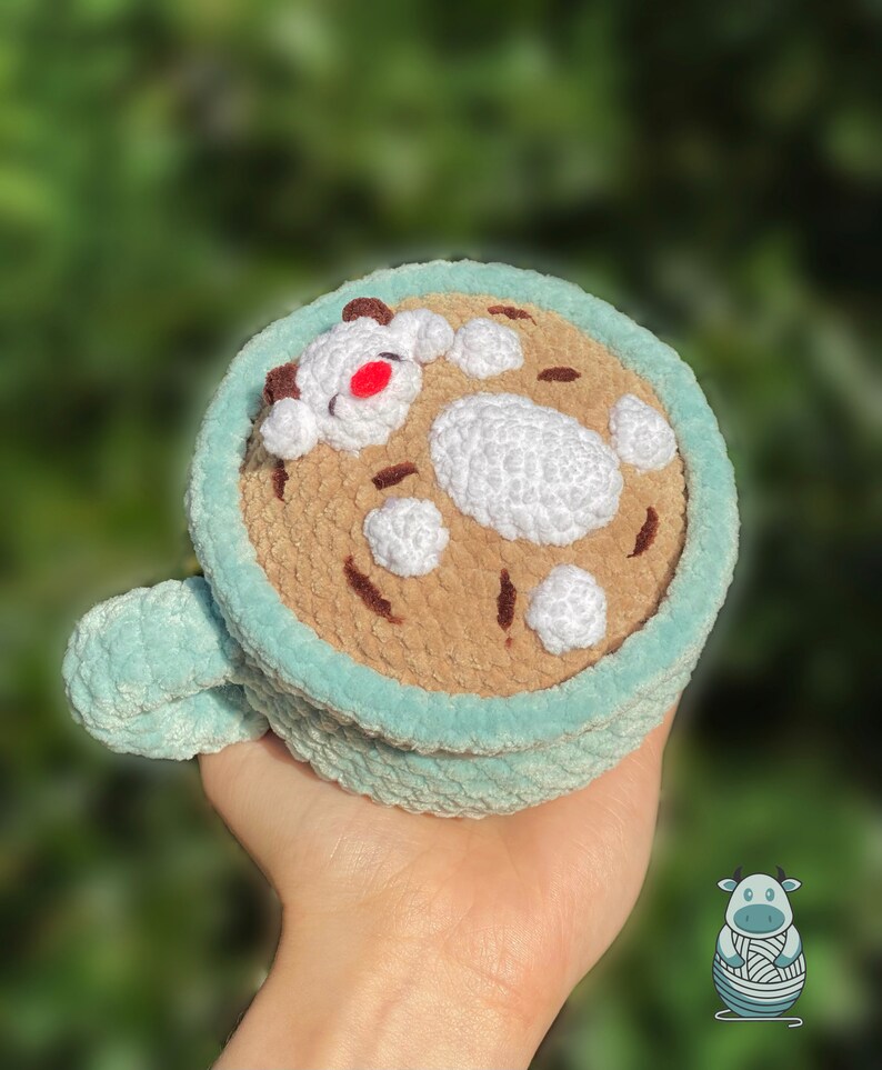 Cute Moo in a Mug Plushie PDF Pattern - Etsy