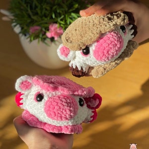 Cute Jumbo Smores Cowball Cow Super Soft Crochet Cow Plush - Etsy