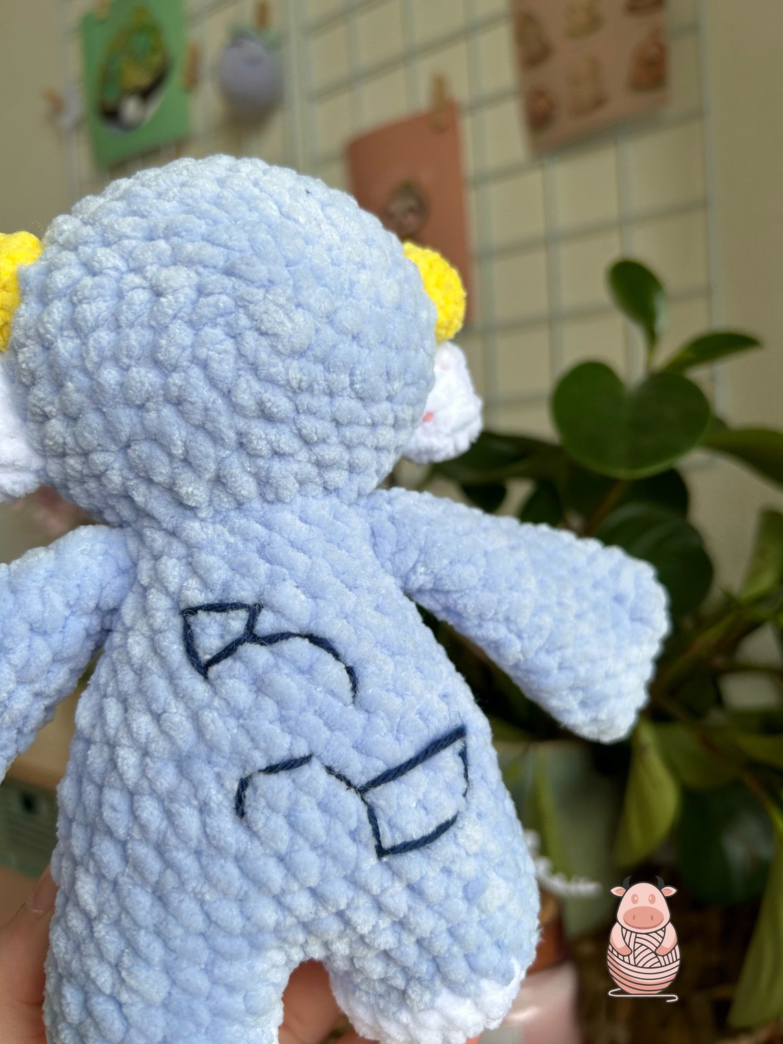 Luna the Huggable Constellation Cow | Super Soft Crochet Cow Plush - Etsy