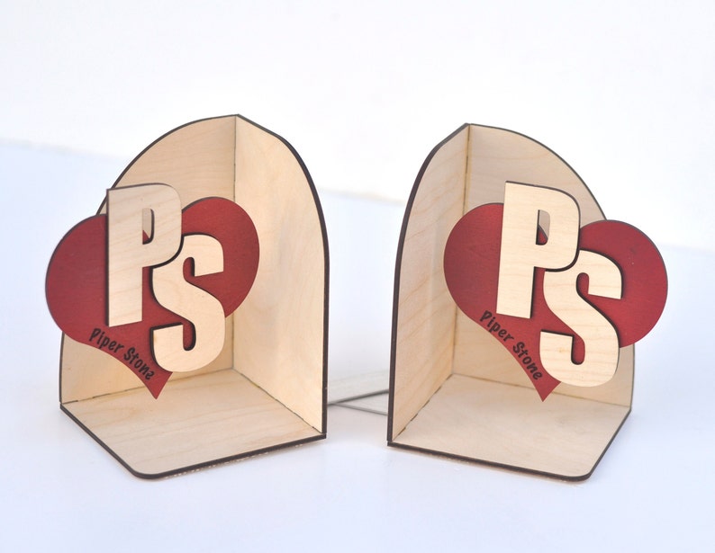 Custom Bookends , Custom Engraving, Personalized Photo Gift, Laser ...