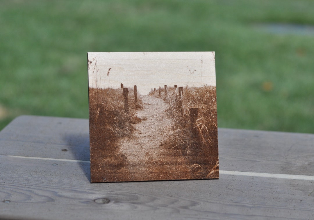 Custom Photo on Wood, Custom Engraving, Personalized Photo Gift, Laser ...