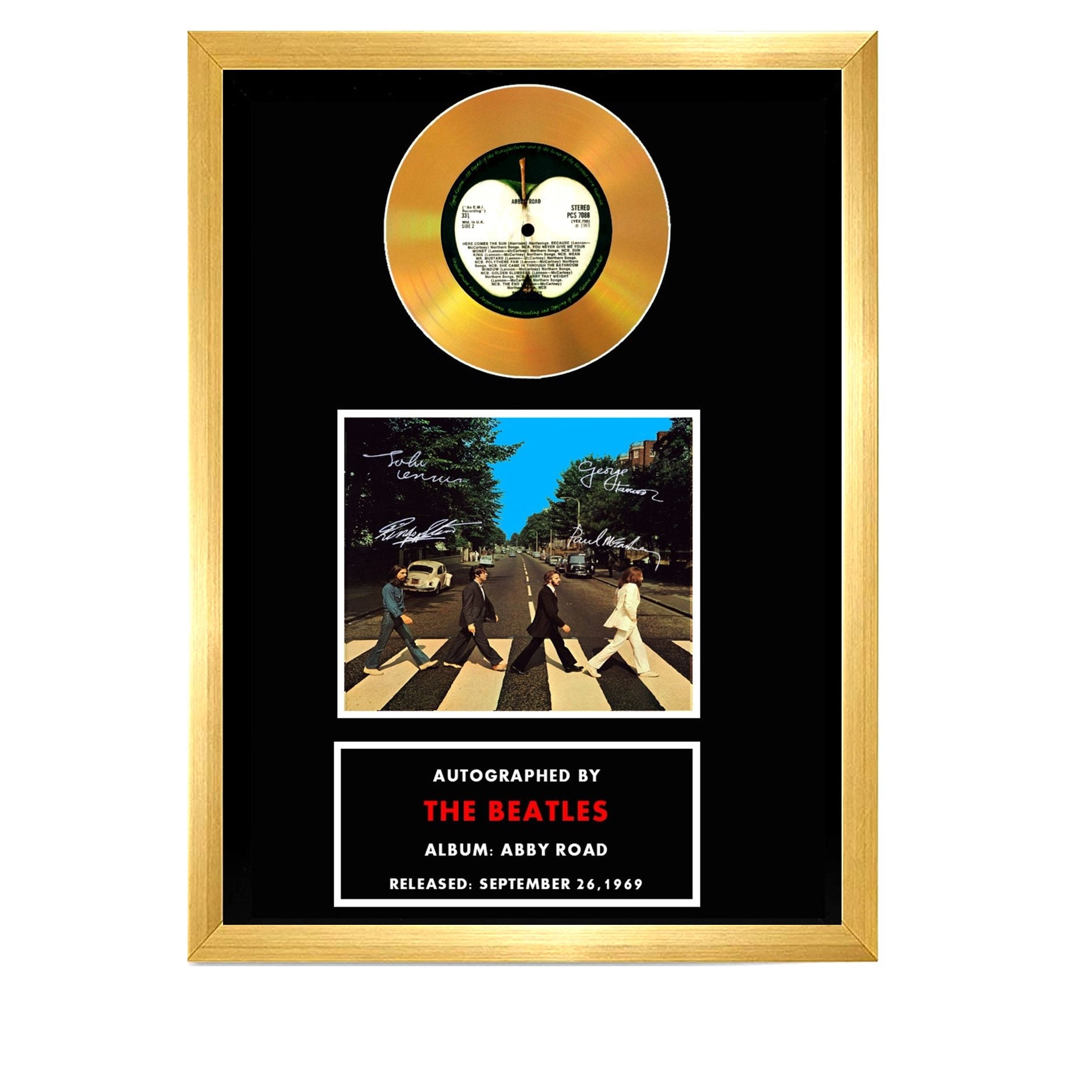 The BEATLES Autographed Album Cover Reprints / Choose From 6 Different ...