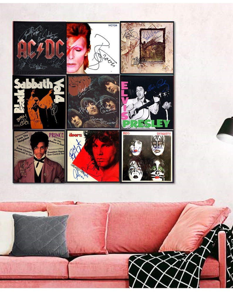 Buy1get1free Elvis Presley Autographed Album Cover Reprint - Etsy