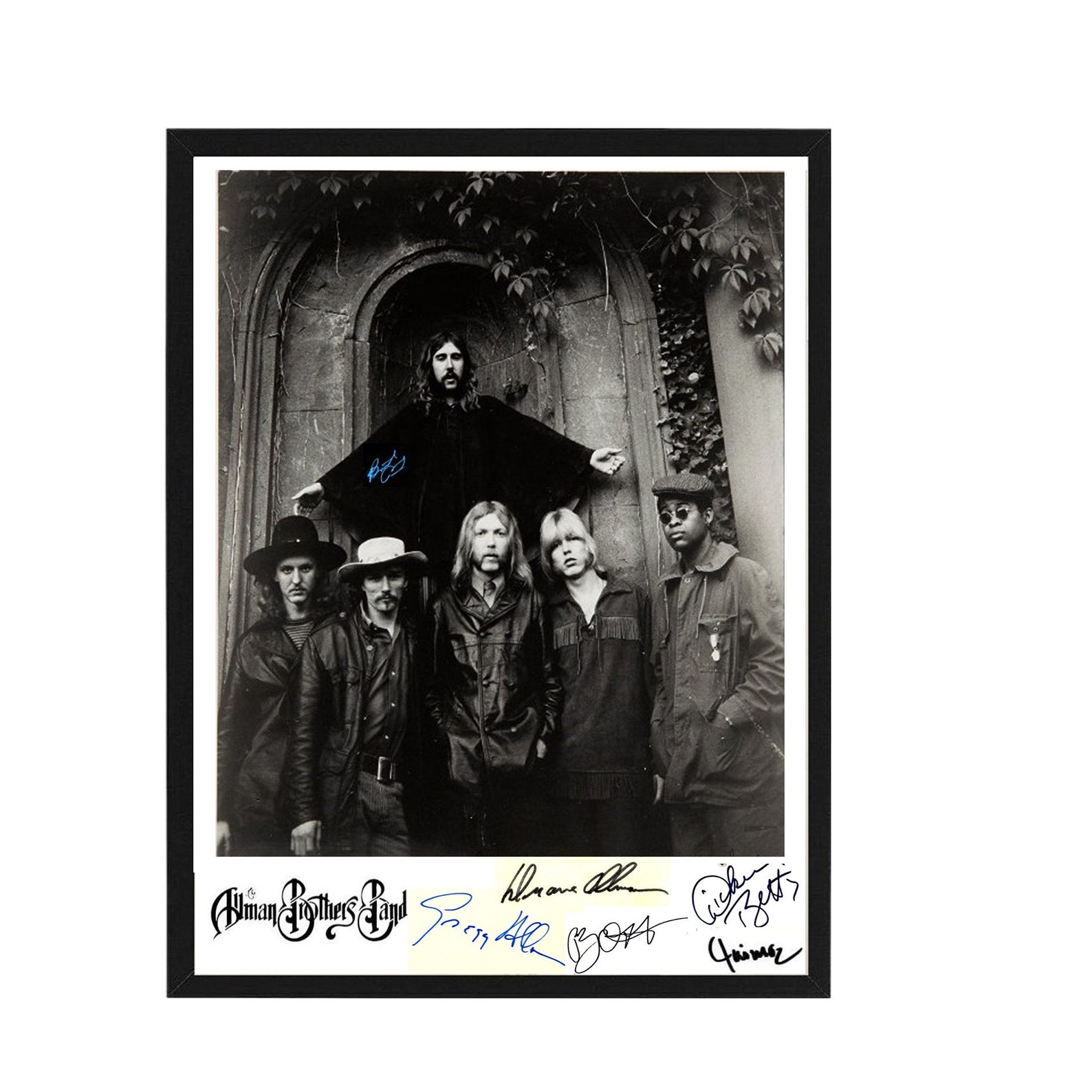 Allman Brothers Autographed Band Photo - Etsy