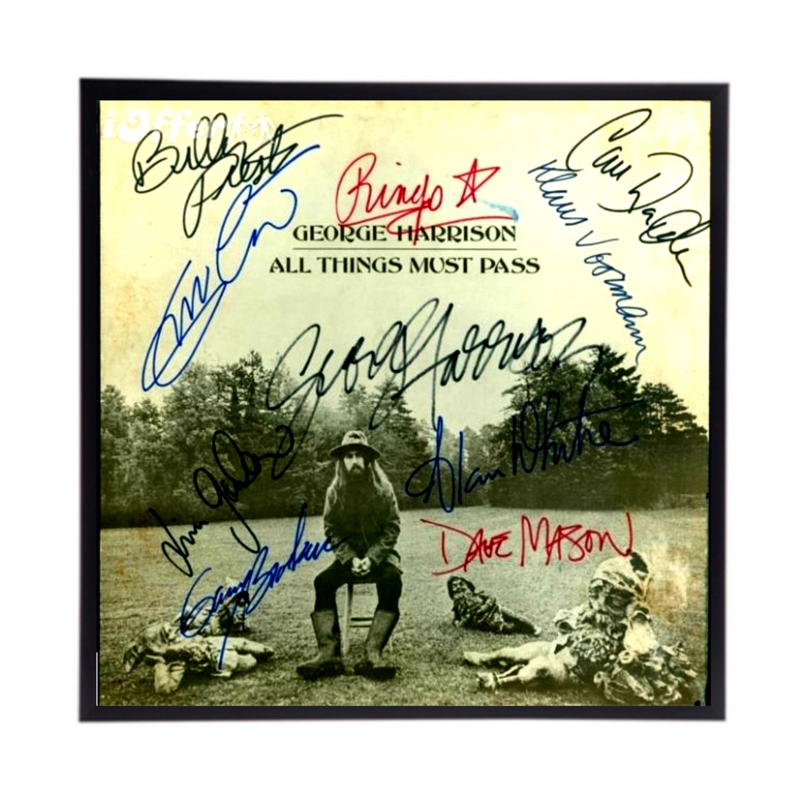 The BEATLES Autographed Album Cover Reprints / Choose From 6 Different ...