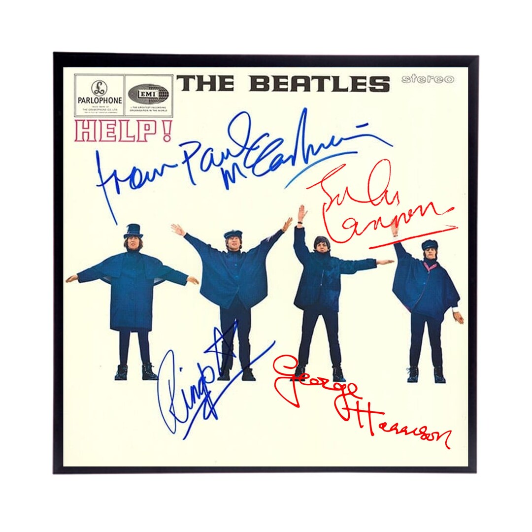 The BEATLES Autographed Album Cover Reprints / Choose From 6 Different ...