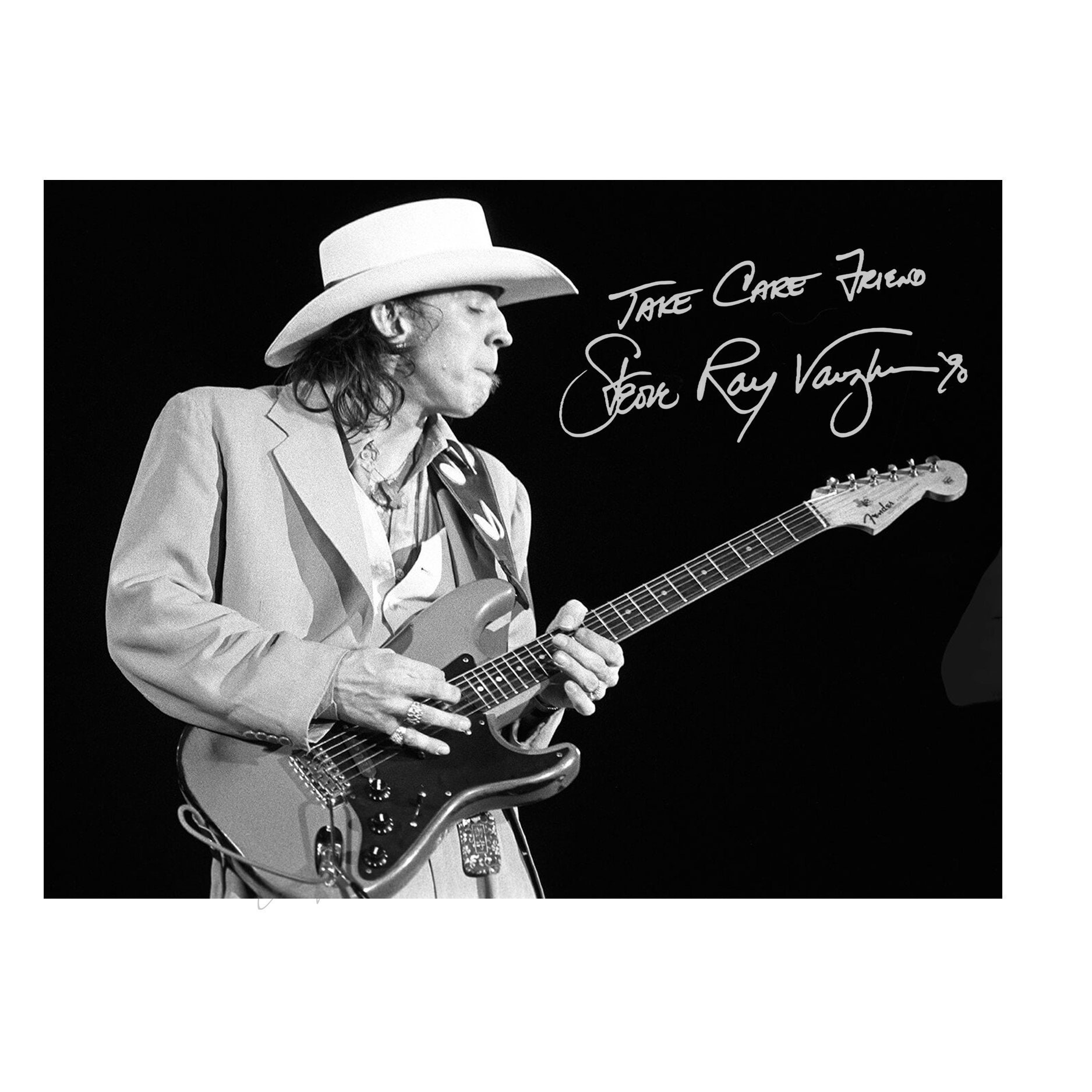 Stevie Ray Vaughan Autographed Photo Replicas / Message Me the Photo ...