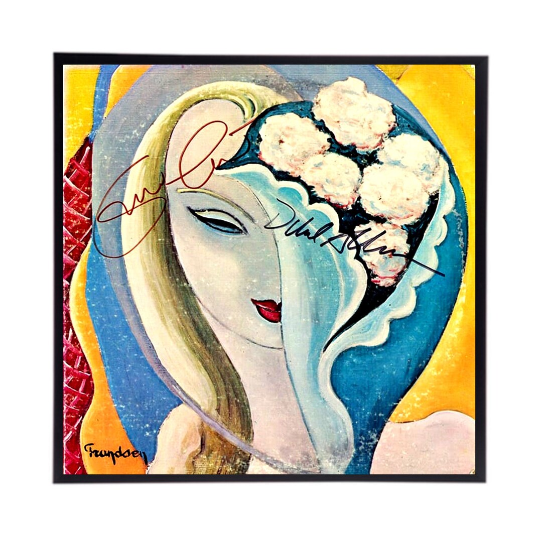 ERIC CLAPTON Autographed Album Cover Replicas and Sheet Music Replicas ...