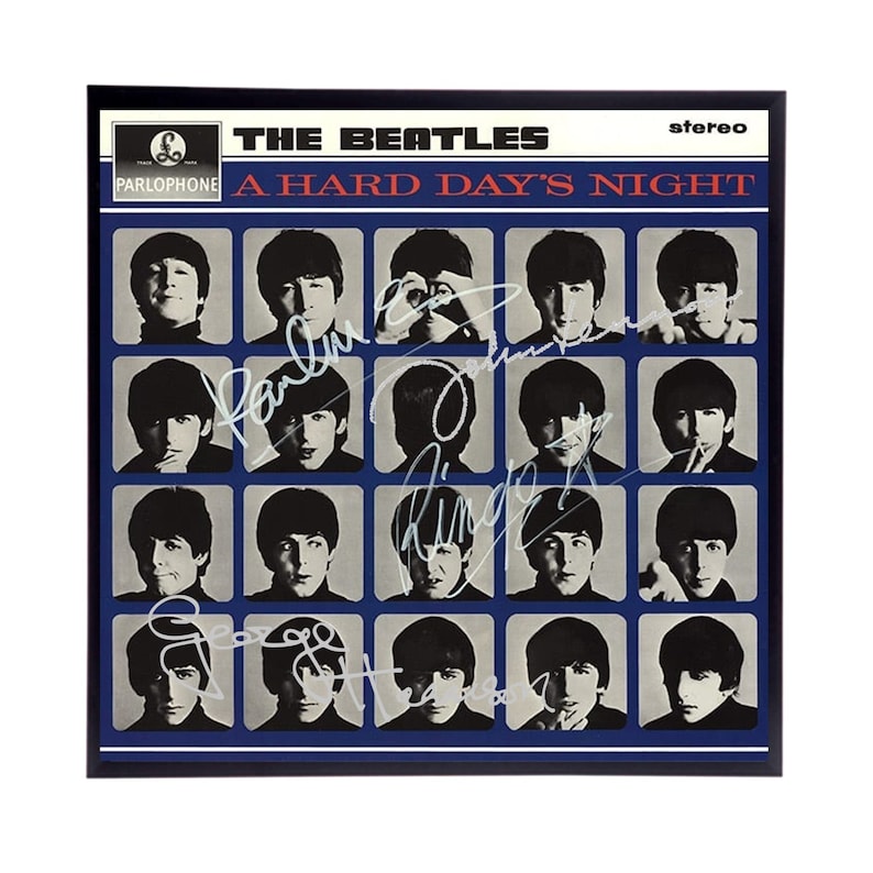 The BEATLES Autographed Album Cover Reprints / Choose From 6 Different ...