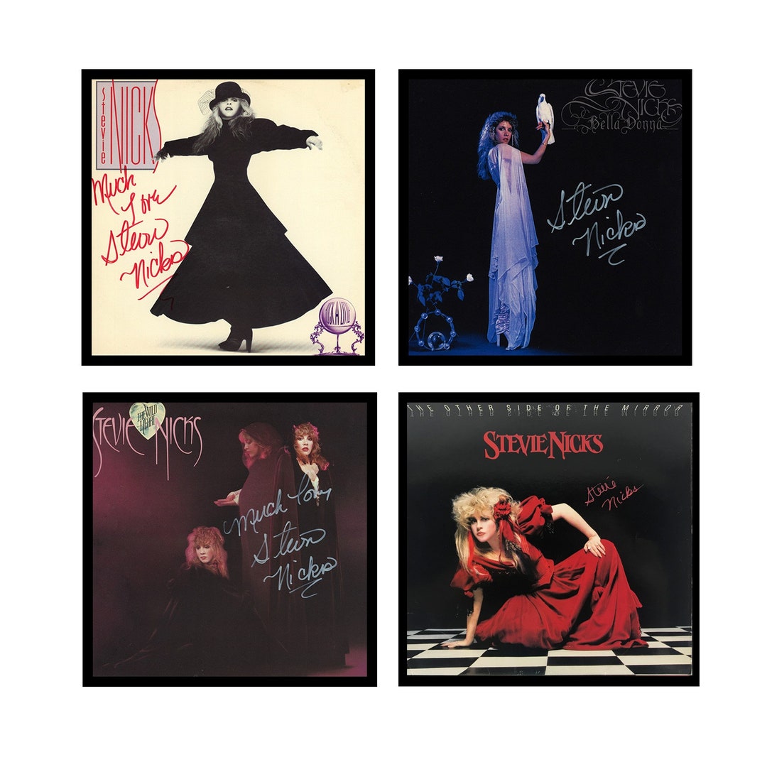 Buy1get1free Stevie Nicks Autographed Album Cover Reprints - Etsy