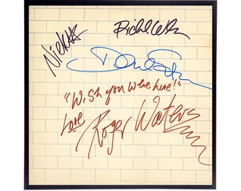 Pink Floyd Autographed Album Cover Reprints / Choose From 6 Different ...