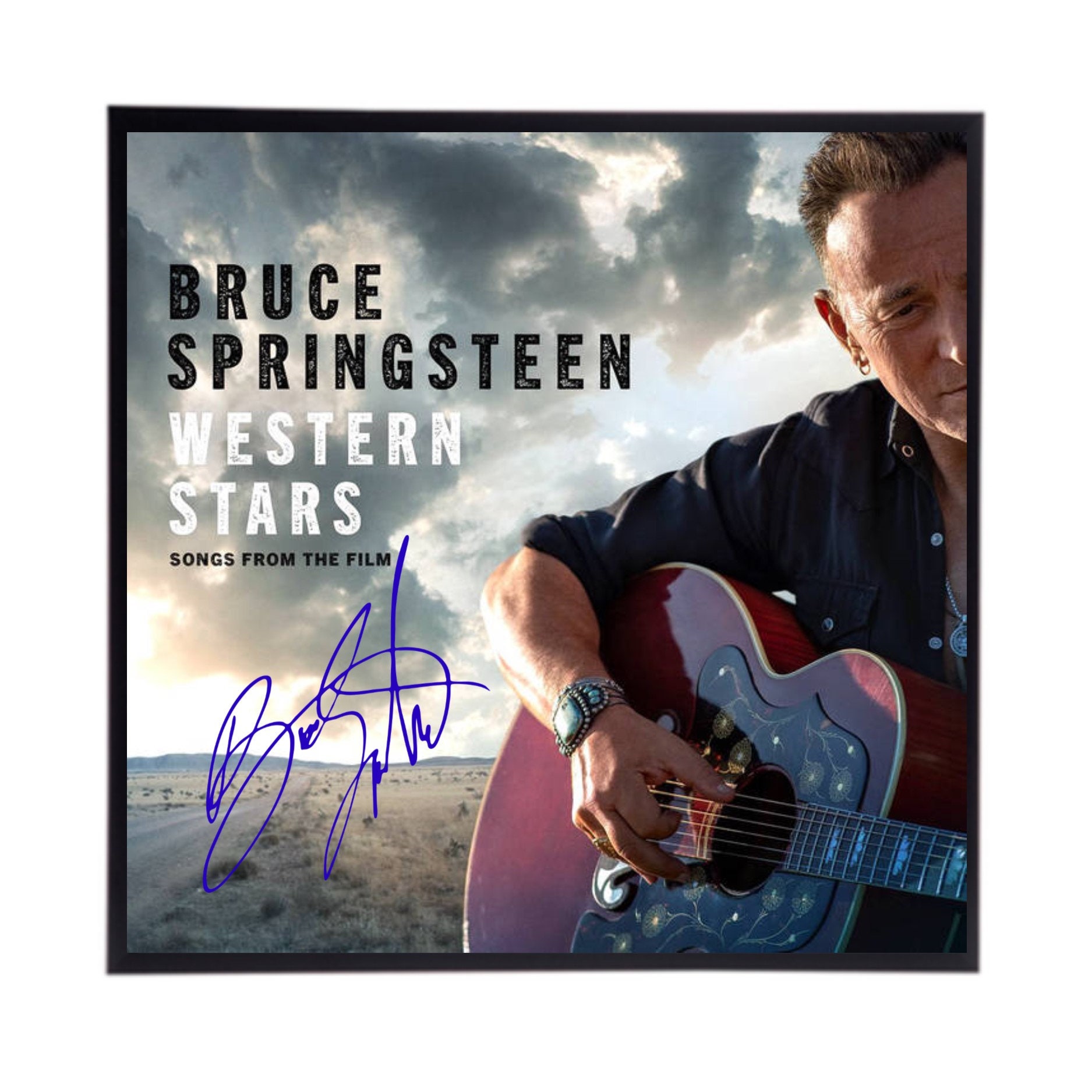 Bruce Springsteen Autographed Album Cover Reprints - Etsy