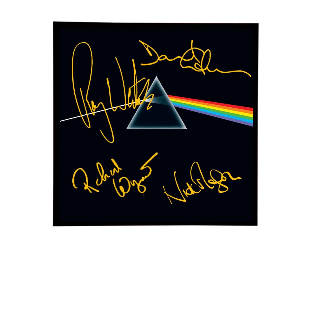 Pink Floyd Autographed Album Cover Reprints / Choose From 6 - Etsy