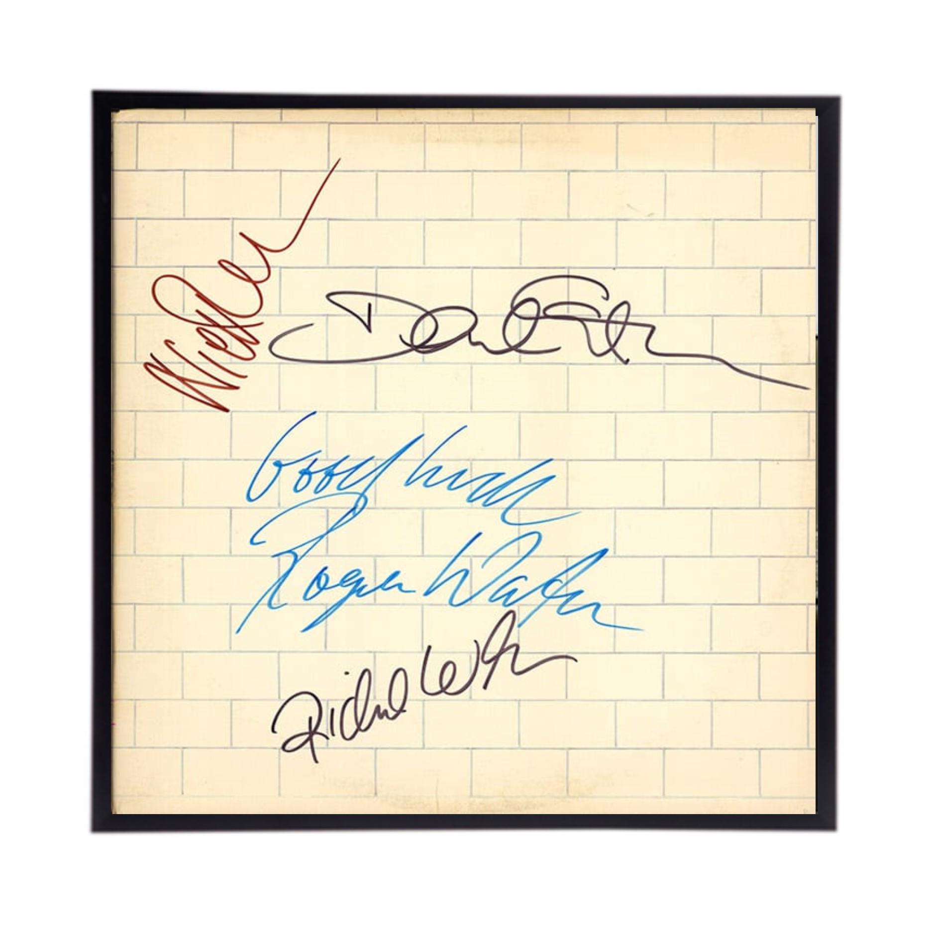 Pink Floyd Autographed Album Cover Reprints - Etsy