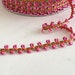 1/2 Vintage Double Loop Passementrie Chain Ribbon Trim Reversible Knit ...