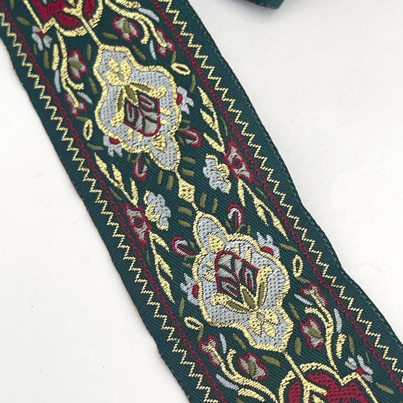 Jacquard Holiday Trim - Etsy