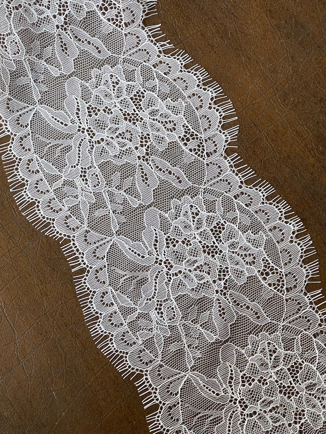 White Eyelash Lace Chantilly Wide Lace ,bridal Lace, Shawls, Mantilla ...
