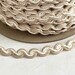 2 YARDS Natural Knit Scroll Vintage Braid Natural Linen Soft Flat Braid ...