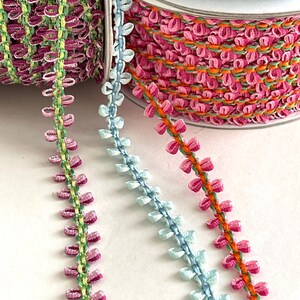 SPOOL 36 Yards Vintage Double Loop Passementrie Chain Ribbon Trim ...
