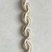Natural Knit Scroll Vintage Braid Natural Linen Soft Flat Braid Multi ...