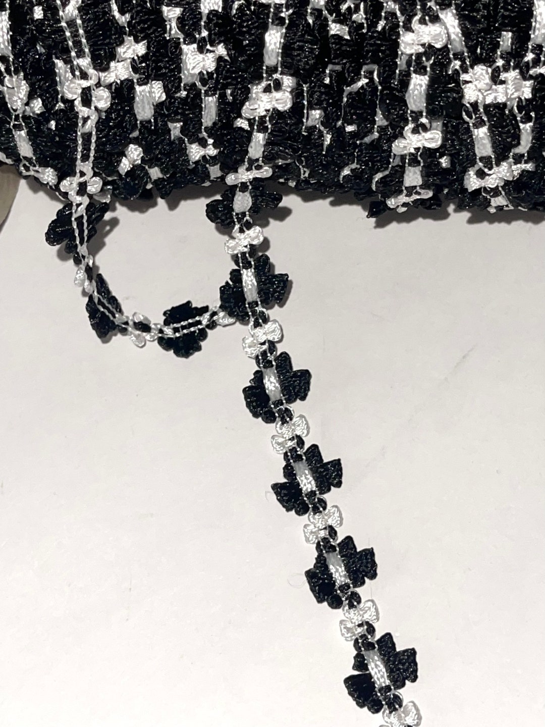 Vintage Daisy Chain Floral Trim, Passementrie, Doll Trim, Antique ...