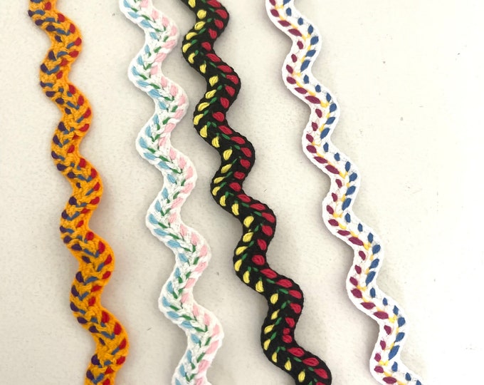 1.00 YARDSALE 1 Yard SALE Vintage Fabric Featherstitch Embroidered ...