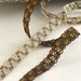 Vintage French Gimp Braid Trim|french Gimp Braided|scroll Braid Trim ...