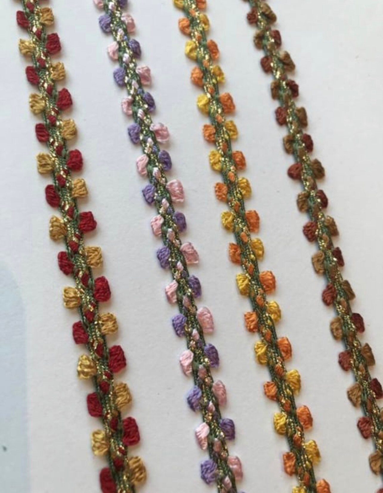 3/8 Vintage Soft Metallic Rococo Novelty Double Edge - Etsy