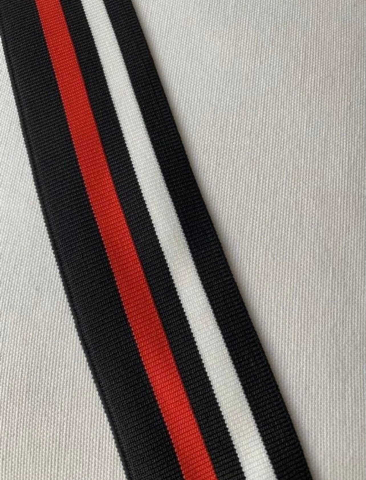 Two Line Striped Rib Knit Elastic Rib Knit Waistband,ribbed Cuff ...