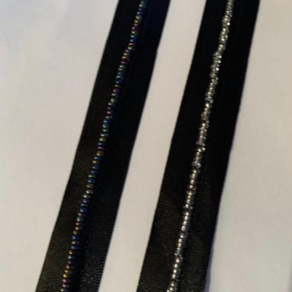 Beaded Ribbon Trim - Etsy