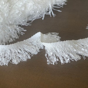 Fun Fringe Funfetti Curly Festival Tassel Bohemian Fringe, Fun Shaggy ...