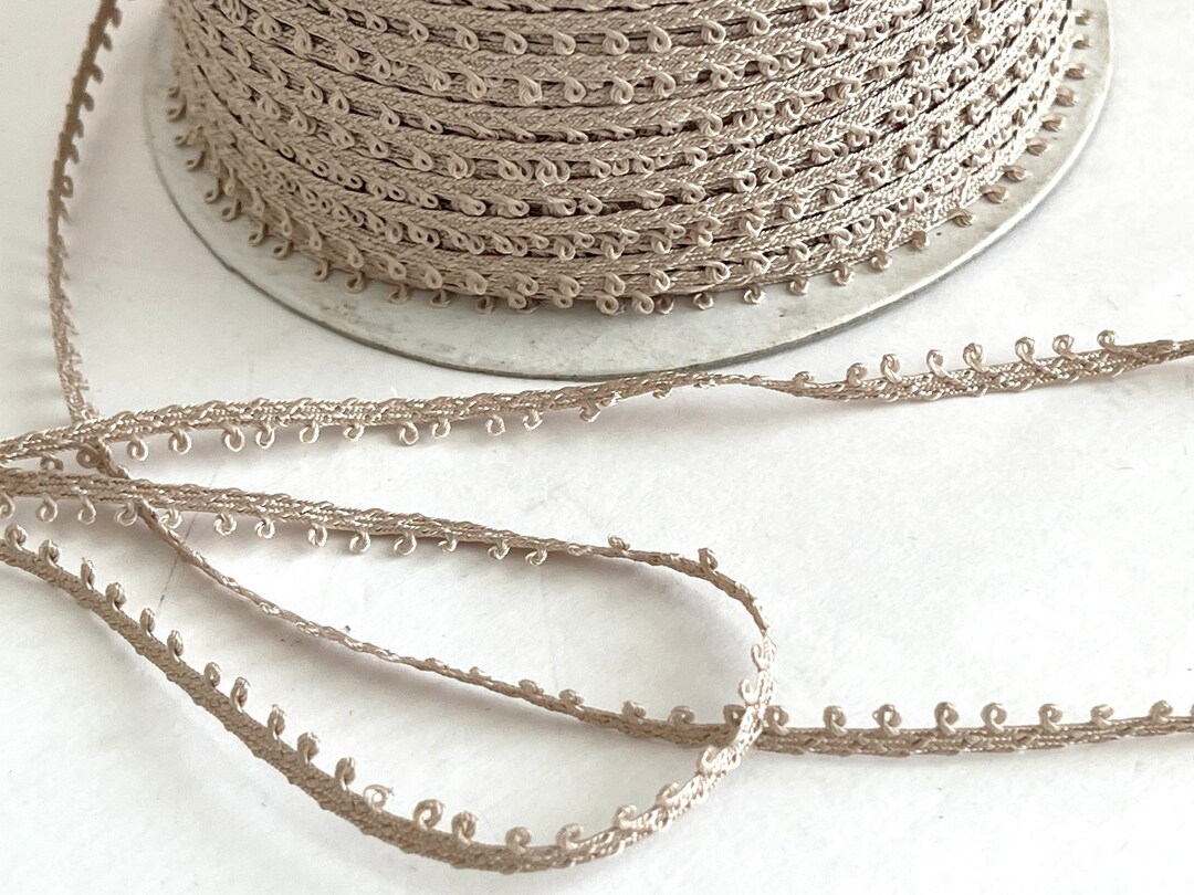 5 Yards-imported Picot Edge Braid Edge Lace Loops of Lace, Filigree ...