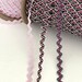 Vintage OMBRE' Ric Rac Novelty Fun Dainty Reversible Ribbon Zig Zag ...
