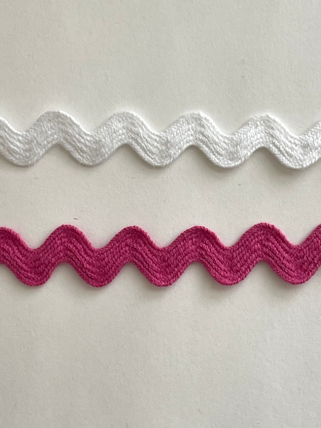 5-YARDS Vintage Cotton Ric Rac Novelty Zig Zag Trim - 5 Yards - Many ...