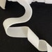 15mm Snow White Swiss Velvet Taffeta Ribbon, Vintage Imported From ...