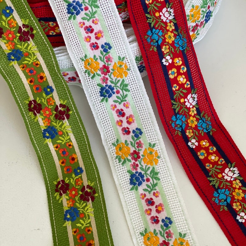 Floral Ribbon - Etsy