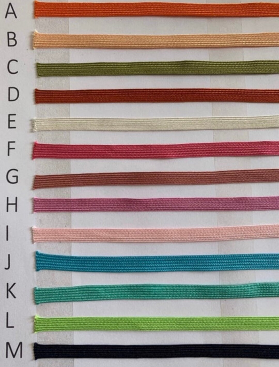 25 Yds -middy Braid Tape, Flat Braided Ribbon Tape Vintage Middy Braid ...