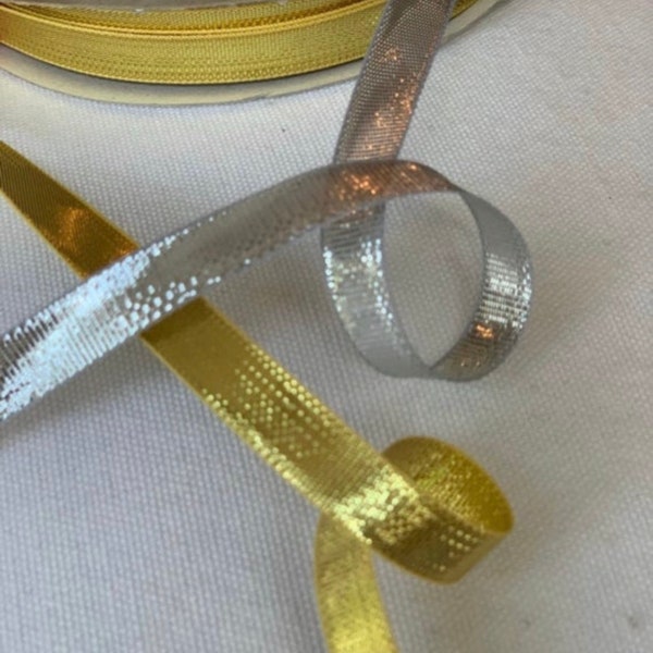 Metallic Ribbon - Etsy