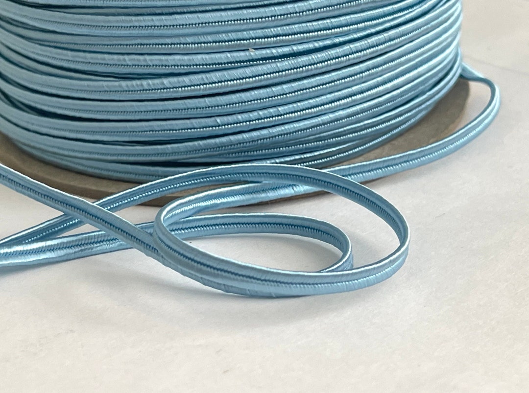 5 Yds-vintage Soutache Lt. Soft Blue, Berry Soutache Rope Cord Original ...