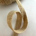 3/4 Natural Jute, Flat Jute Braid, Novelty Braid, Twist Flat Jute Braid ...