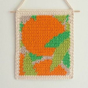 The Tiny Tulip Flower Crochet Tapestry PATTERN Pdf, Wall Hanging, Diy ...