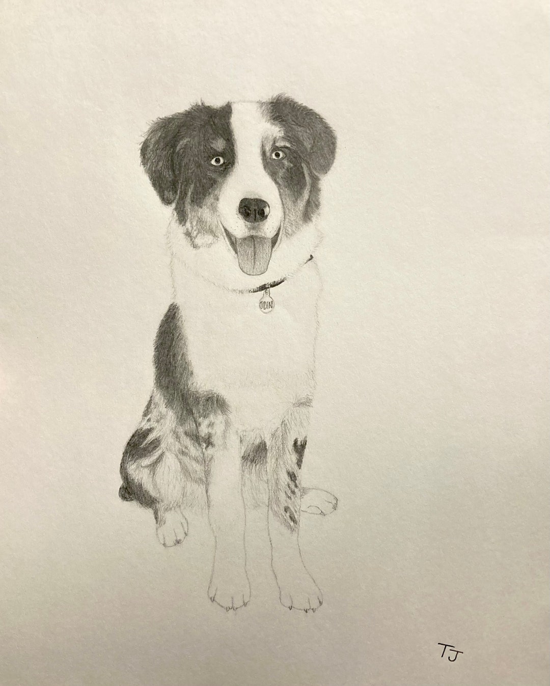Custom Hand Drawn Dog Portraits! - Etsy