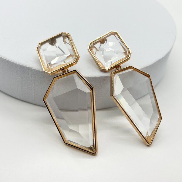 Lucite Earrings - Etsy
