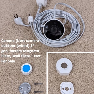 Google Nest Camera Outdoor(wired) Magnetic Plate and Mini Wall Plate - Etsy