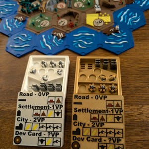 3D Printed Magnetic Catan and Storage Case (up to 6 Players) - Etsy