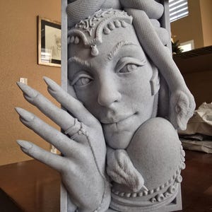 Large 8.5" Medusa Book Nook, 3d Printed Fantasy Book Shelf Décor and ...