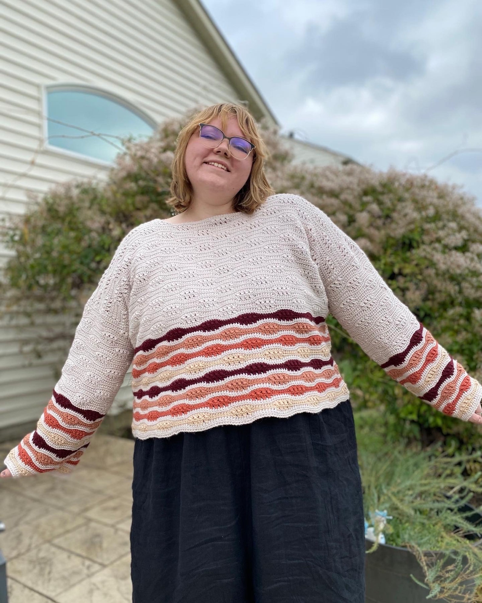 Crochet Pattern Seasons Change Sweater - Etsy