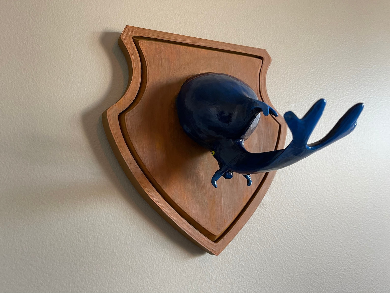Rhino Beetle Head Mount - 3D Printed Taxidermy - Etsy